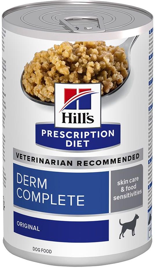 Karma Hill’S Prescription Diet Derm Complete 12X370G - Ceny i opinie ...