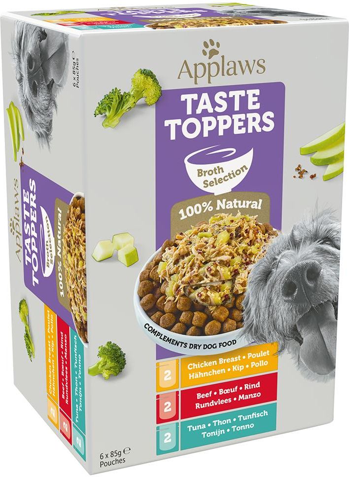 Karma Applaws Taste Toppers Pakiet Próbny W Bulionie 6x85g - Ceny i ...