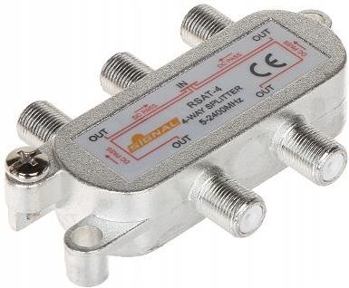 Signal Rozgałęźnik Ri-4/1F-Sat-Sig - Opinie i ceny na Ceneo.pl