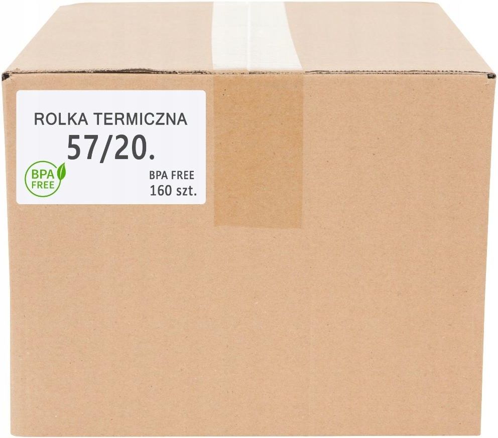 Eureka Rolki Termiczne 57x20 Fv Vat 1 Karton 160szt. - ceny i opinie ...