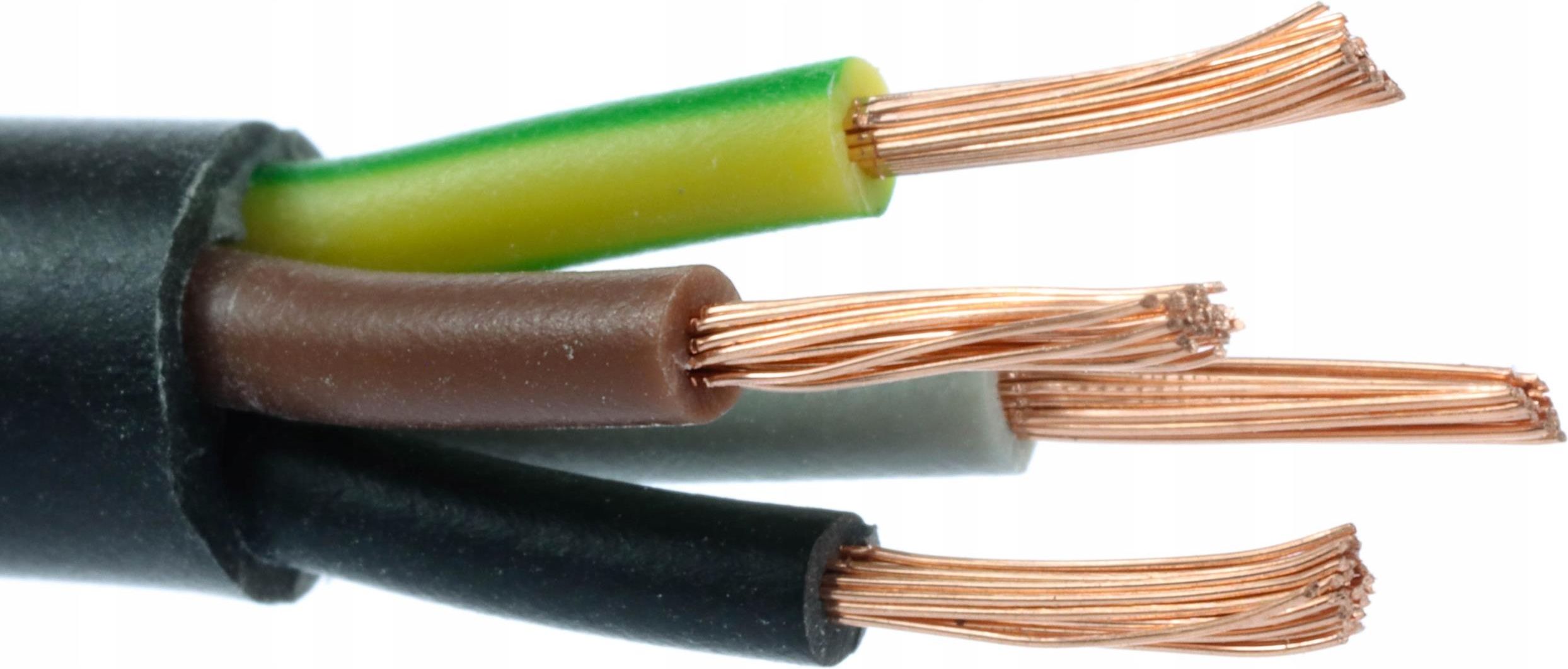 Digma Przewód Kabel 4-Żyłowy Czarny Linka Owy 4X1,5 Owycz4X1520 ...