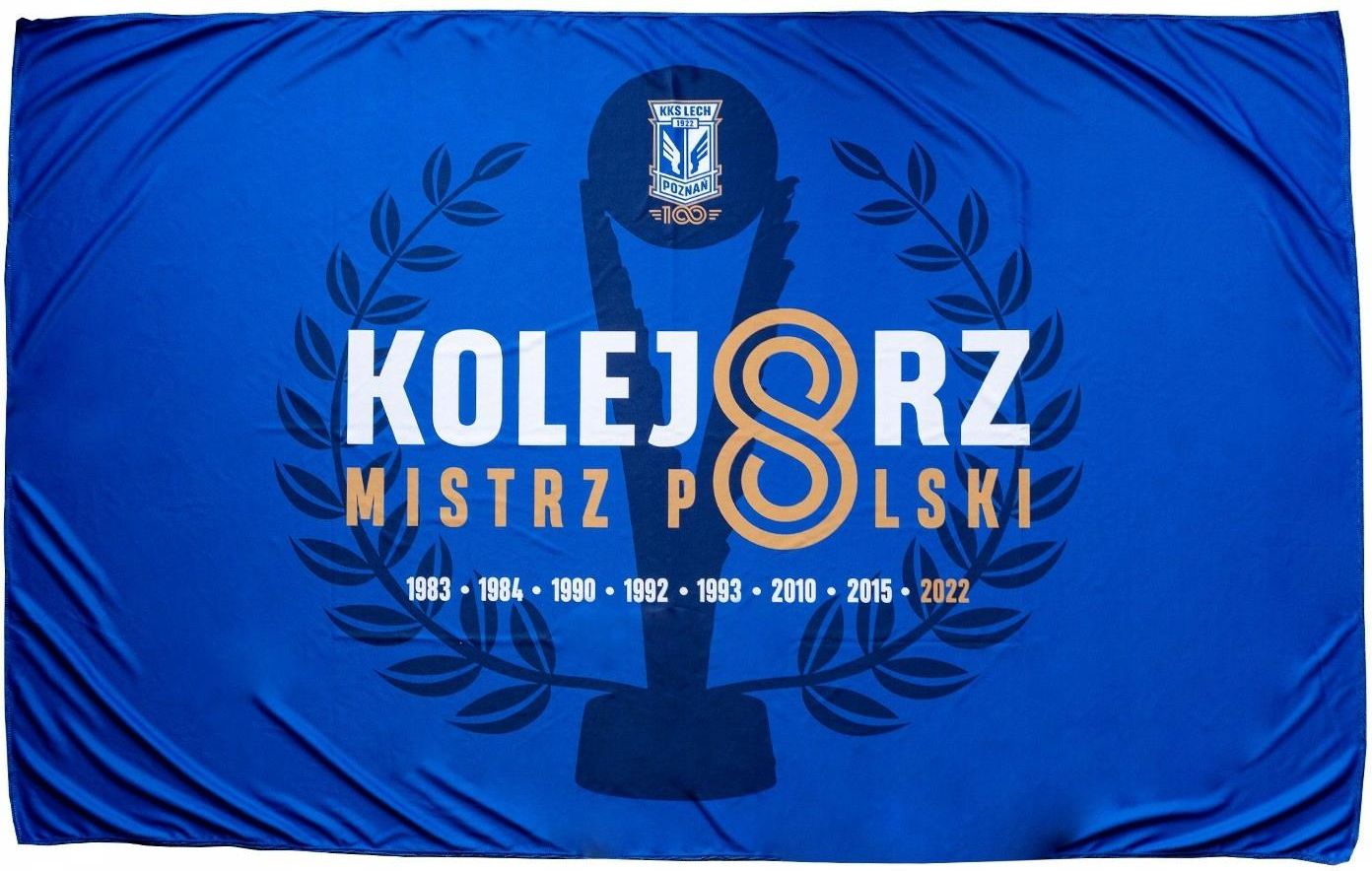 Flaga Lech Poznań Mistrz Polski 2022 - Ceny i opinie - Ceneo.pl