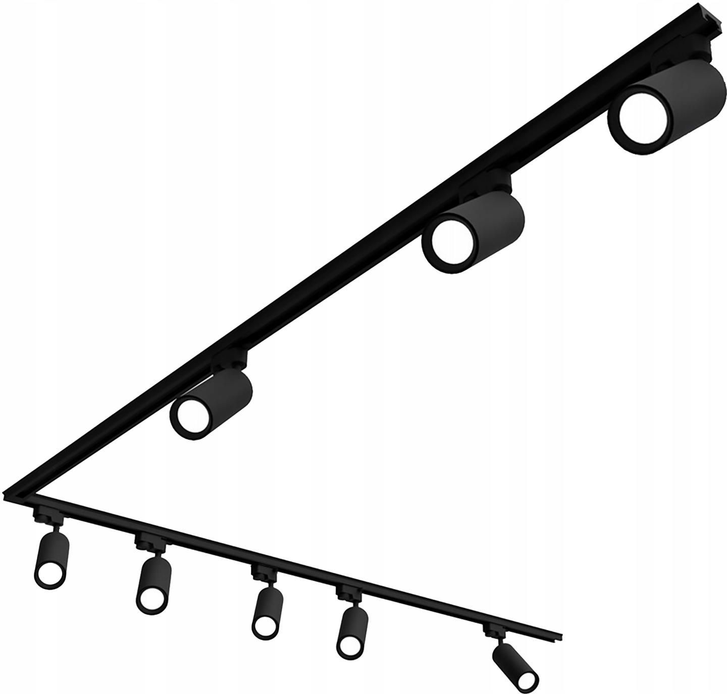 Led-Lux Ledlux Zestaw Szynoprzewód Szyna 3M + 8X Lampa Gu10 Led ...