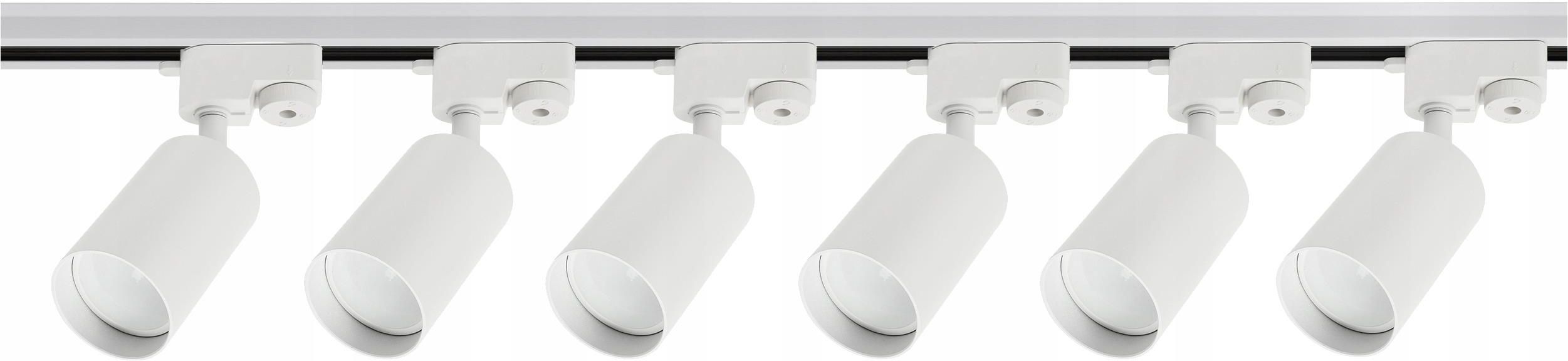 Led-Lux Zestaw Szynoprzewód Szyna 2M + 6X Lampa Gu10 Led ...