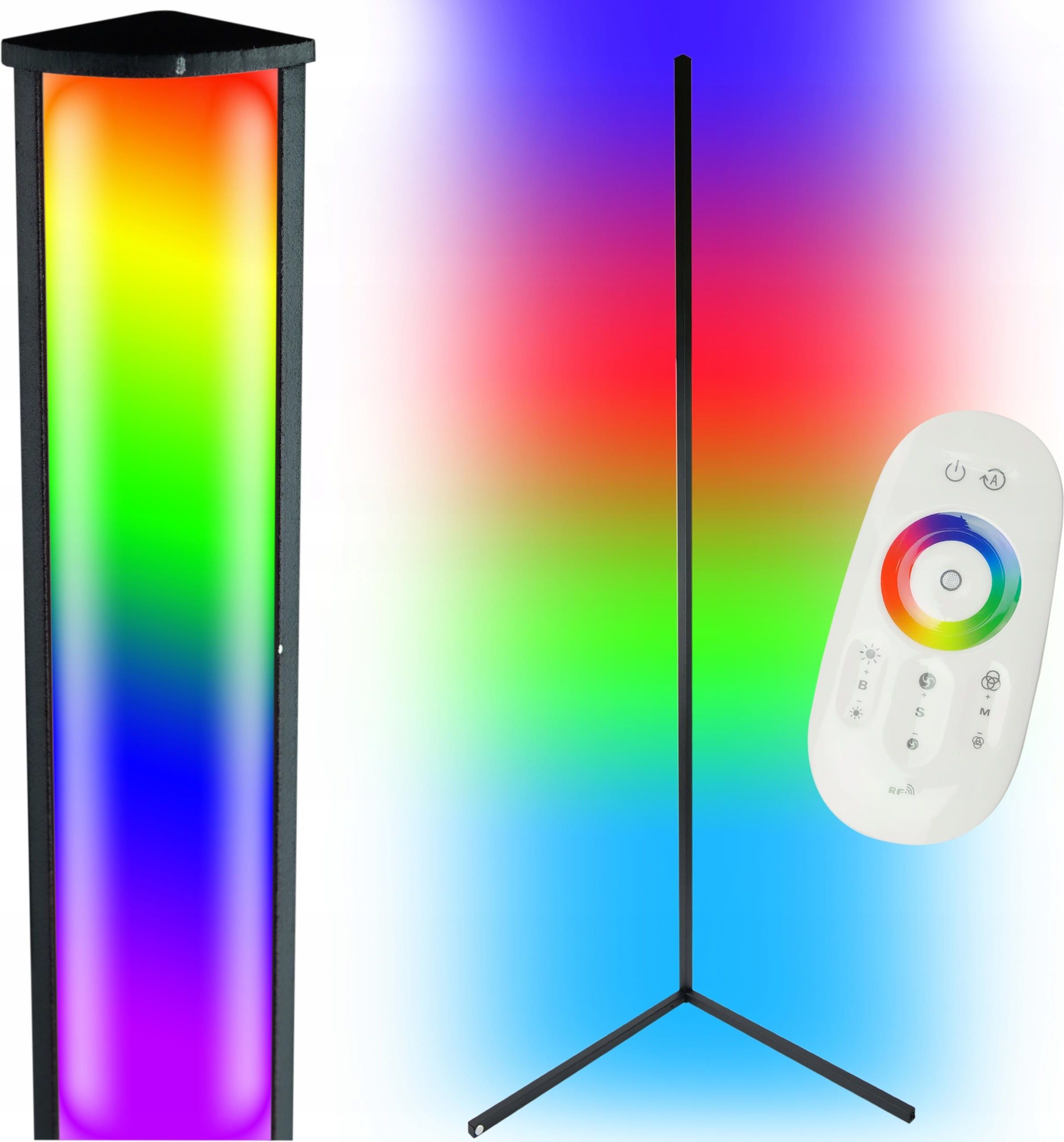 Lampa Ledtechnics Lampa Stojąca Narożna Podłogowa Rgb Led Pilot (8544 ...