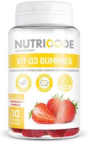 FM Nutricode Vit-D3 30żelków - Opinie i ceny na Ceneo.pl