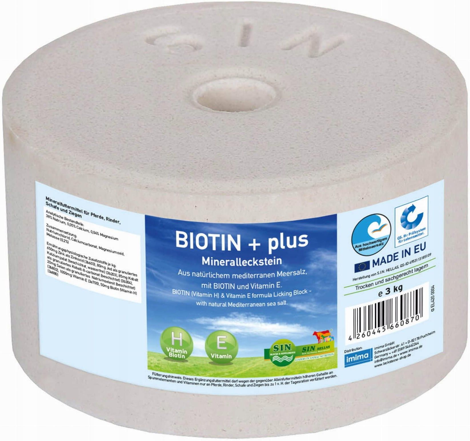 Imima Lizawka Mineralna Biotin Plus 3Kg - Ceny i opinie - Ceneo.pl