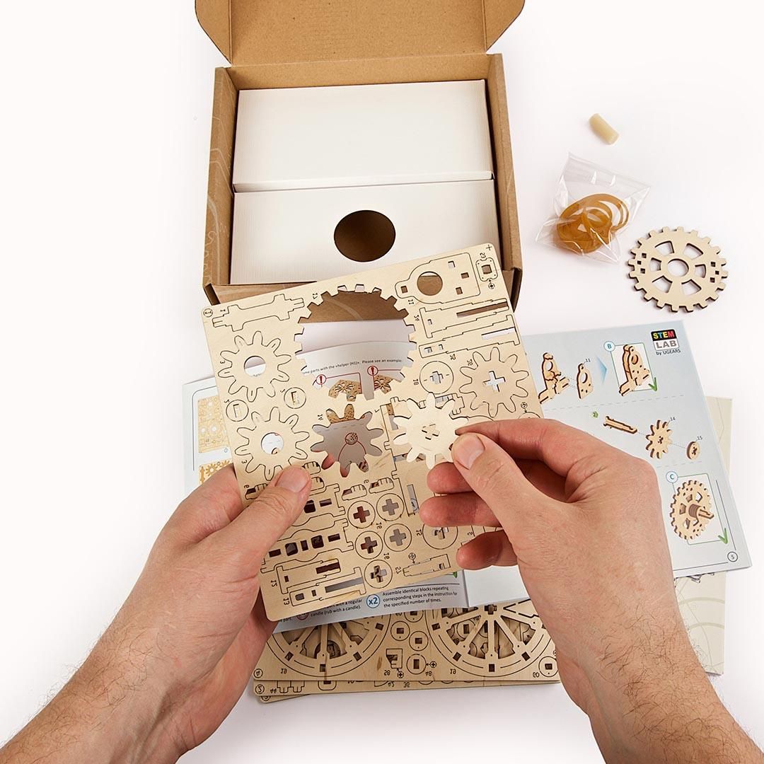 Mechanizm Różnicowy STEM LAB 3D Puzzle Drewniane - Ceny i opinie - Ceneo.pl
