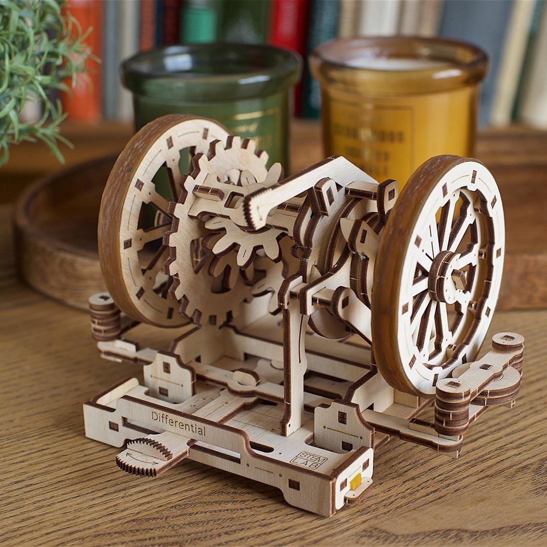 Mechanizm Różnicowy STEM LAB 3D Puzzle Drewniane - Ceny i opinie - Ceneo.pl