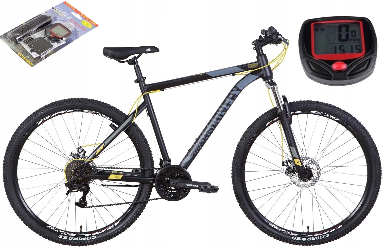 Velotrade Discovery Czarny Szary Żółty 29 2022 - Rowery Górskie ...