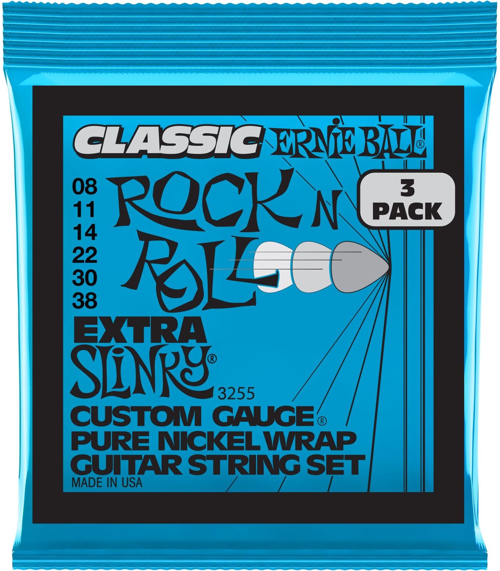 Struna Ernie Ball Pure Nickel Extra Slinky 3-Pack - Ceny i opinie ...