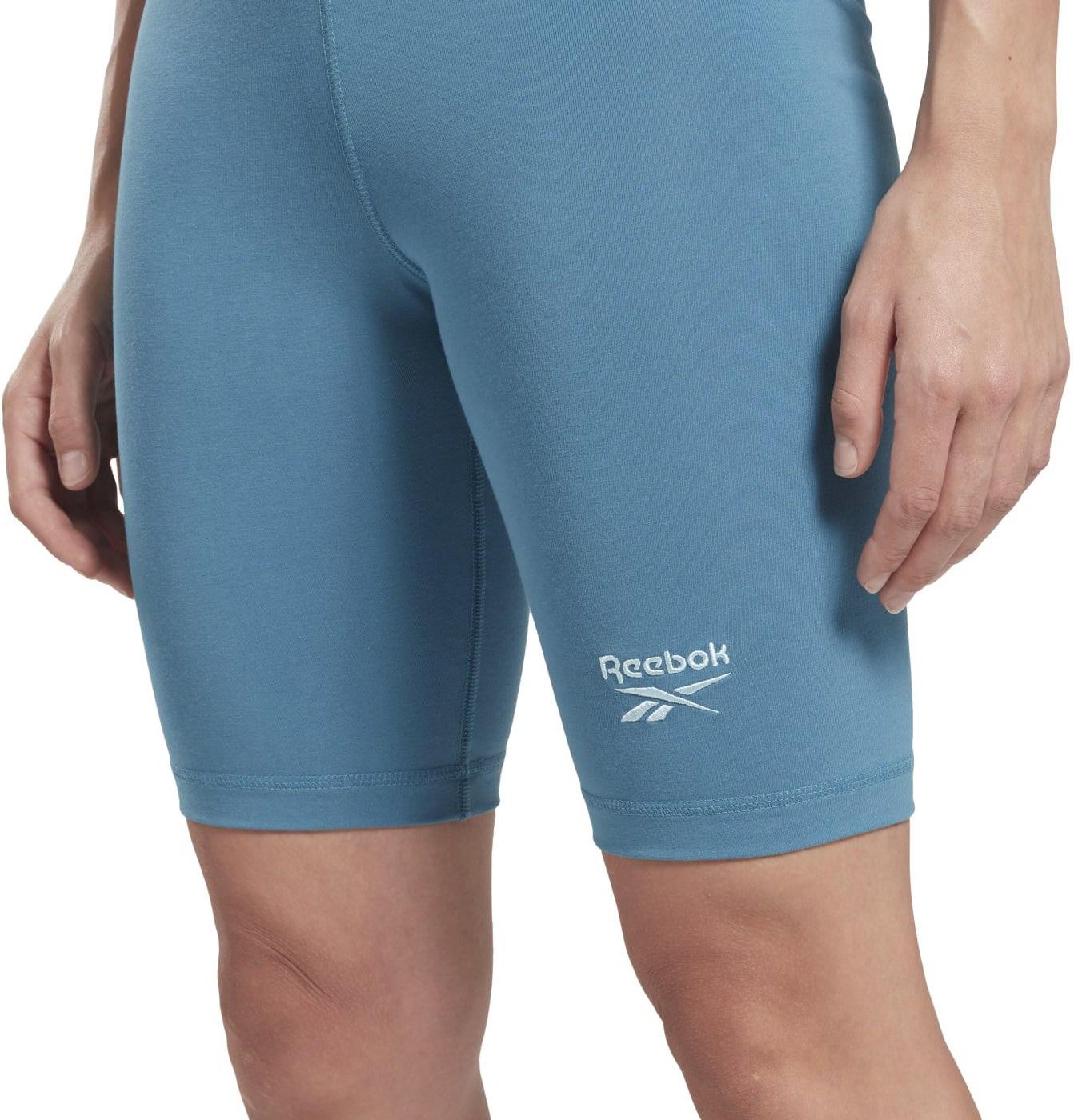 Reebok Damskie Spodenki Ri Sl Fitted Short Ht6219 Niebieski - Ceny i ...