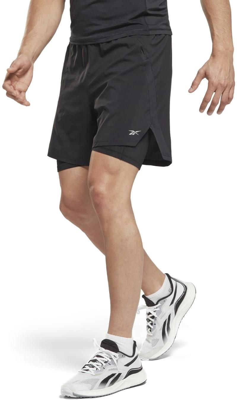 Reebok Męskie Spodenki Running 2 1 Short Hi0058 Czarny - Ceny i opinie ...