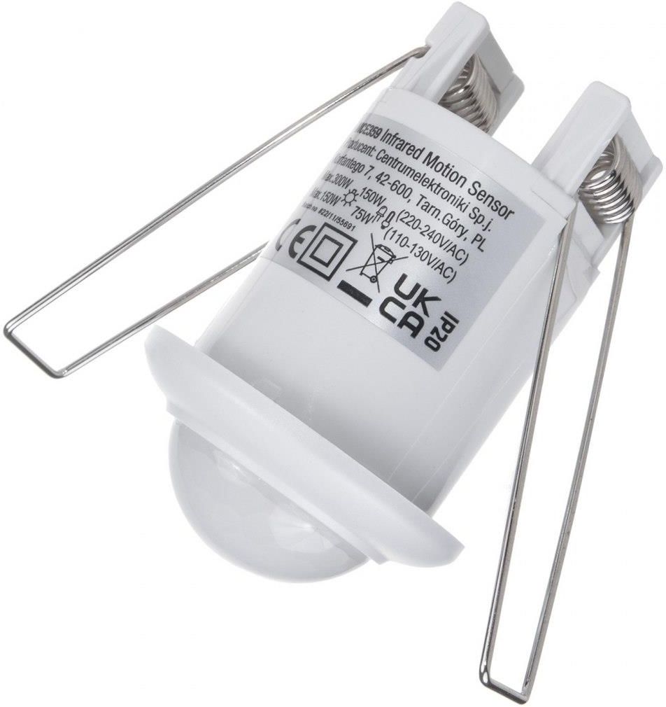 Maclean Czujnik Ruchu Pir Maclean Sufitowy Do Zabudowy Zasięg 6M Max ...
