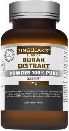 Singularis-Herbs Singularis Burak Ekstrakt Sabeet Superior Proszek 100G ...