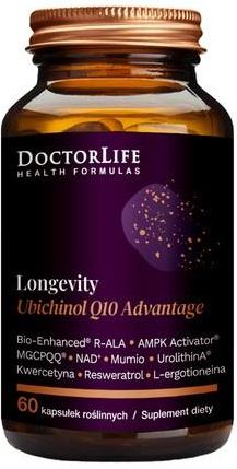 Doctorlife Ubichinol Q10 Advantage 60Kaps - Opinie i ceny na Ceneo.pl