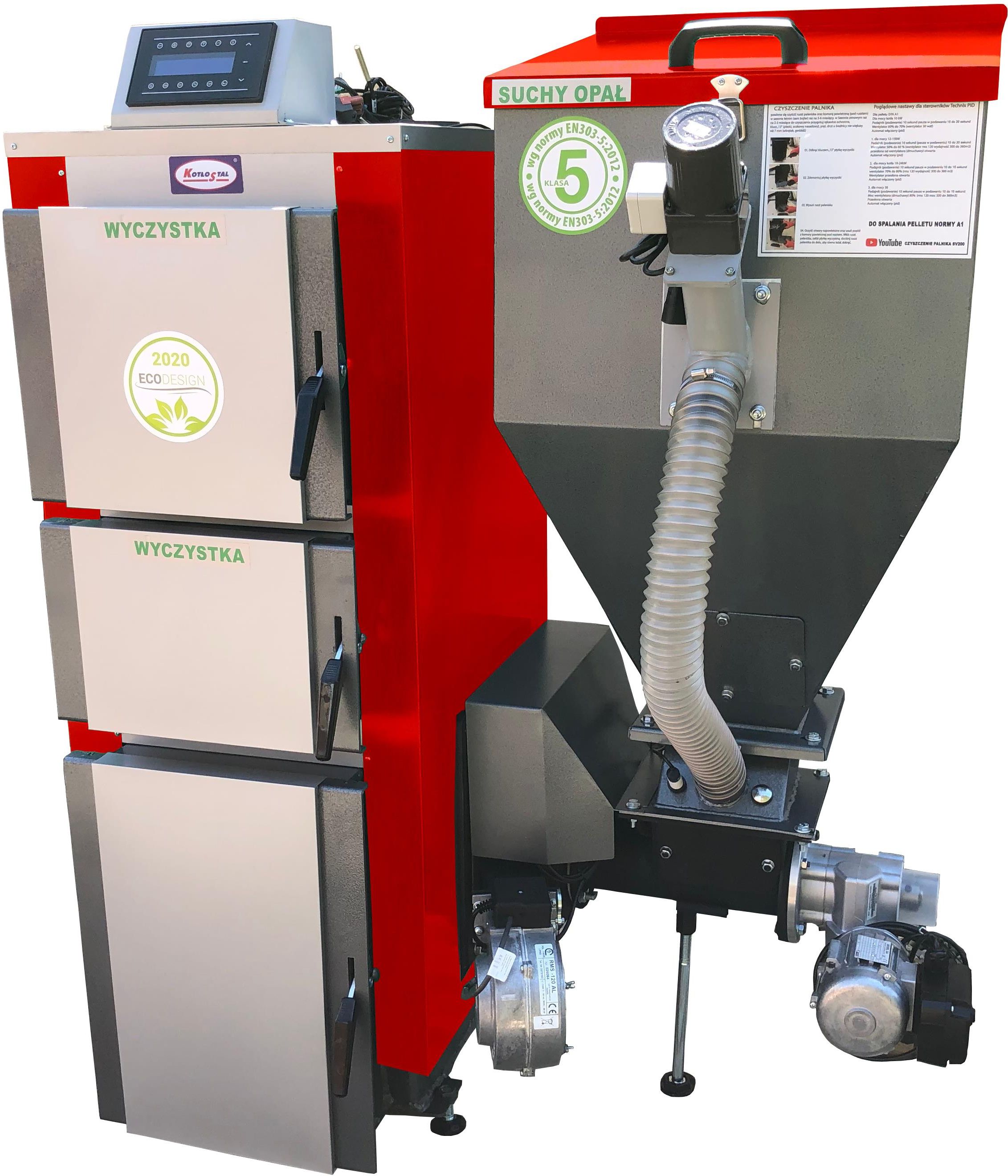 Kocioł grzewczy Kocioł Biopell G 48 kW z podajnikiem pelletu - Opinie i ceny na Ceneo.pl