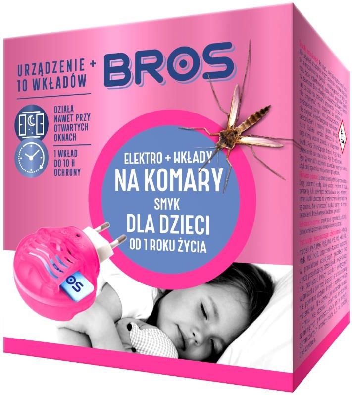 Bros Elektro Na Komary Dla Dzieci 10 Wkładów - Ceny i opinie - Ceneo.pl