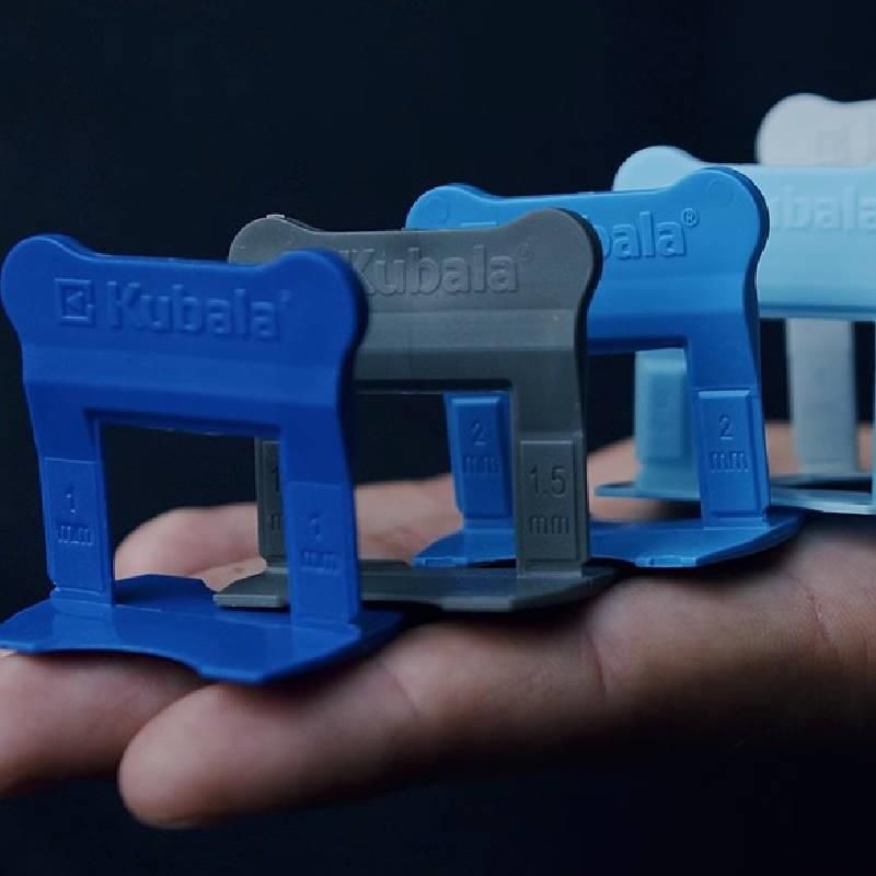 Kubala SMART LEVEL Klipsy 1mm WYSOKIE do poziomowania płytek 100szt ...