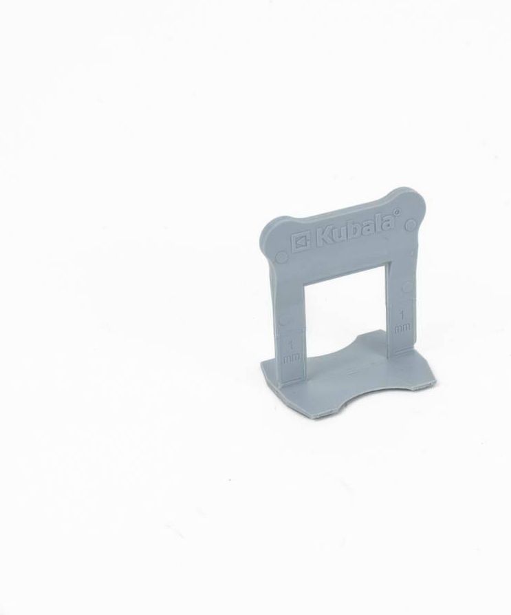 Kubala SMART LEVEL Klipsy 1mm WYSOKIE do poziomowania płytek 100szt ...