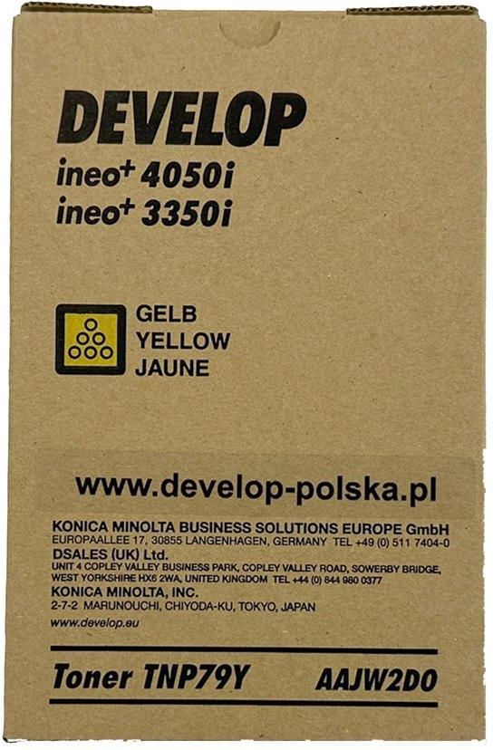 Develop Toner TNP79Y ineo +3350i / +4050i (AAJW2D0) - Opinie i ceny na ...