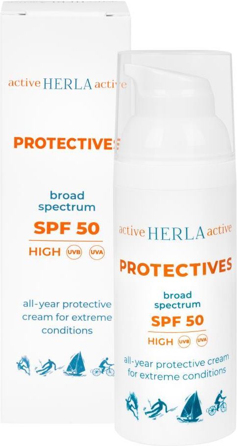Krem Herla Protectives Broad Spectrum Cream Spf 50 Całoroczny Ochronny ...