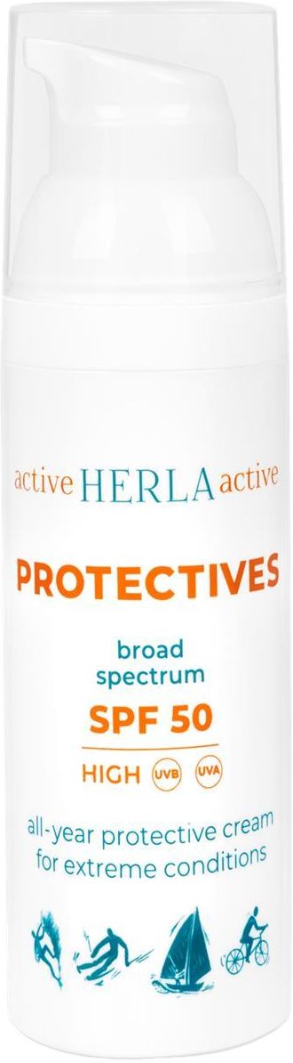 Krem Herla Protectives Broad Spectrum Cream Spf 50 Całoroczny Ochronny ...