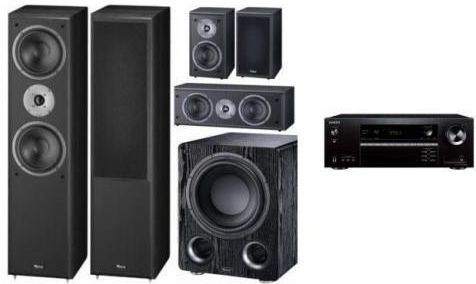 Kino domowe ONKYO TX-NR5100 + MAGNAT SUPREME 802 / ALPHA RS12 (5.1 ...