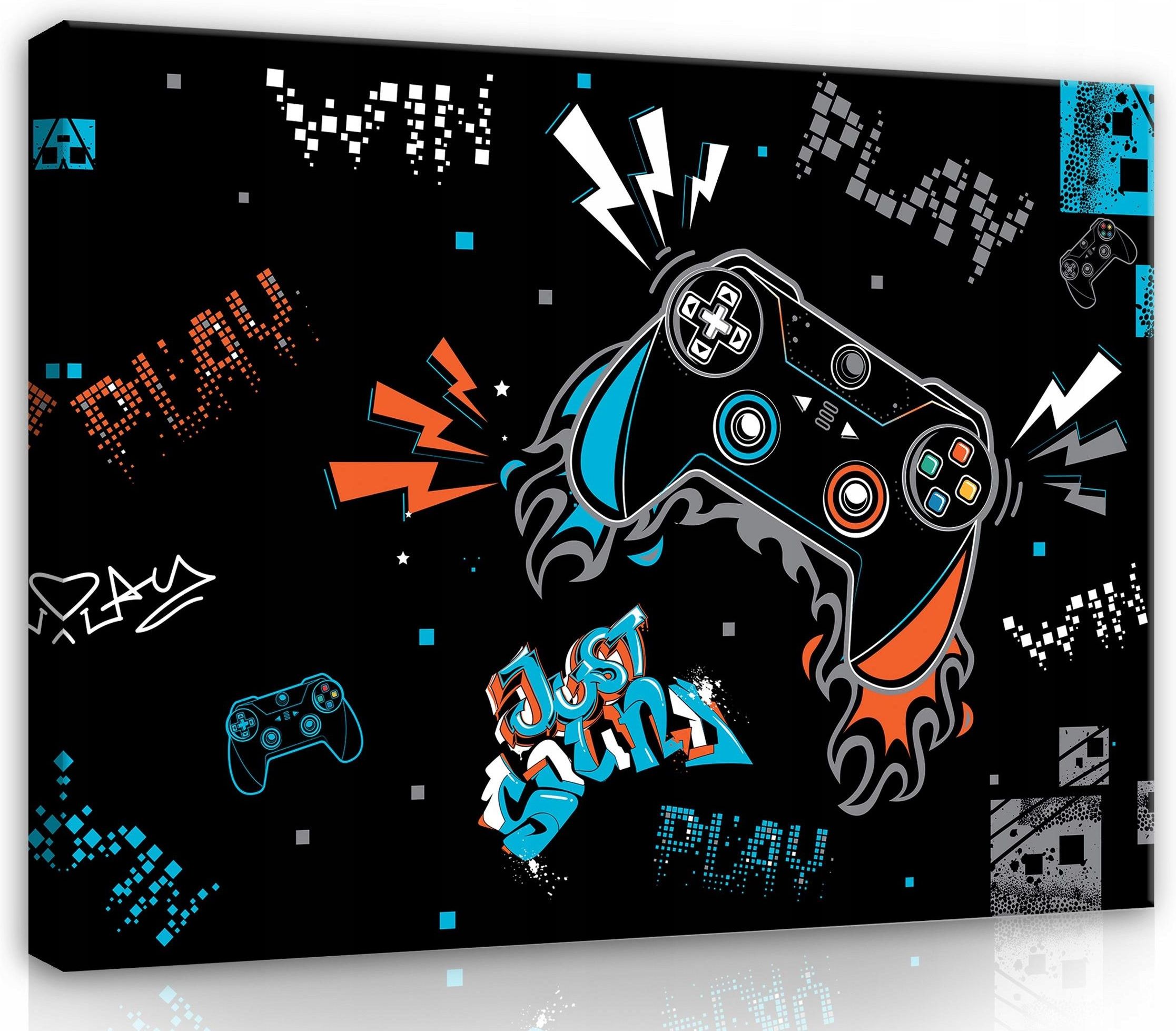 Obraz Na Płótnie Canvas 60x40 Gra Konsola Gamer - Opinie i atrakcyjne ...