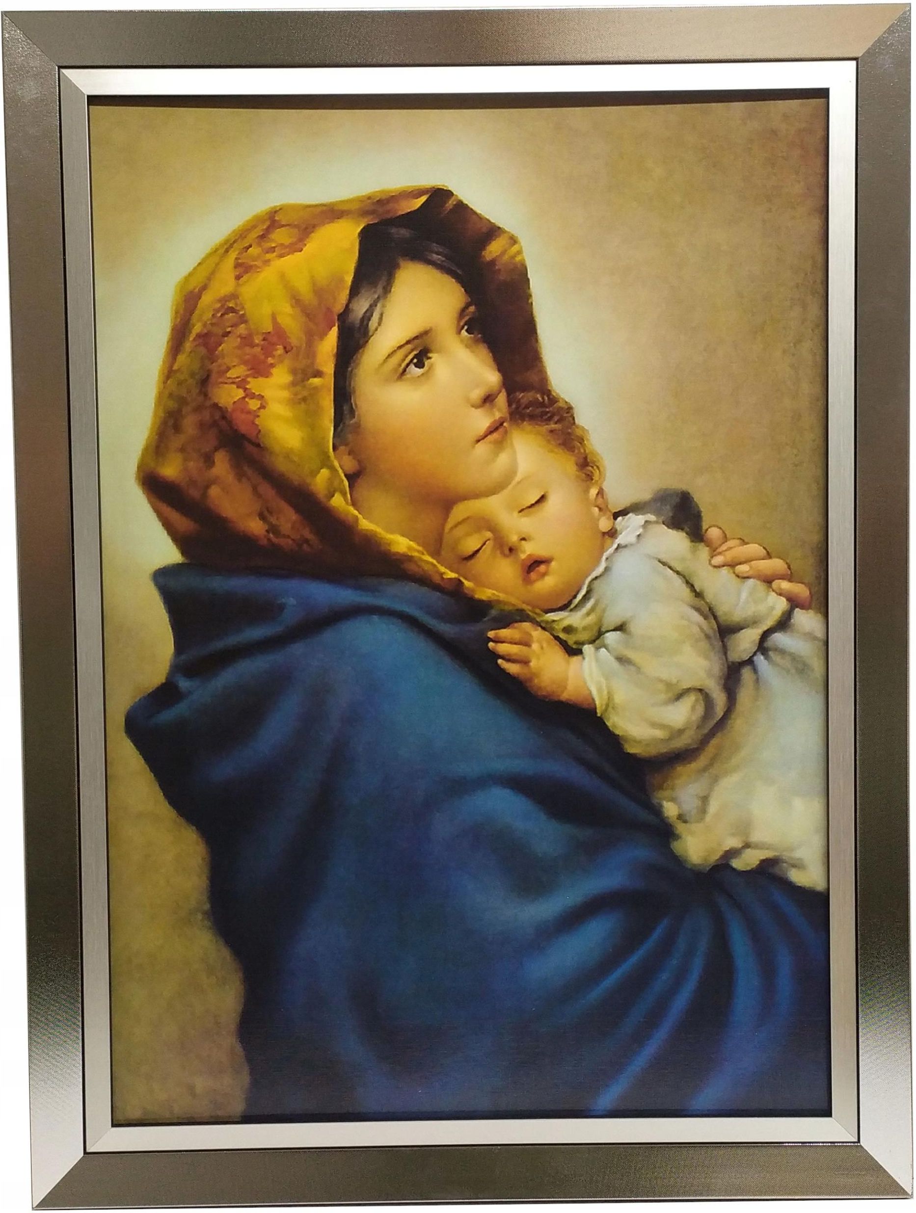 Obraz W Srebrnej Ramie 60X80 Matka Boża Cygańska - Opinie i atrakcyjne ...