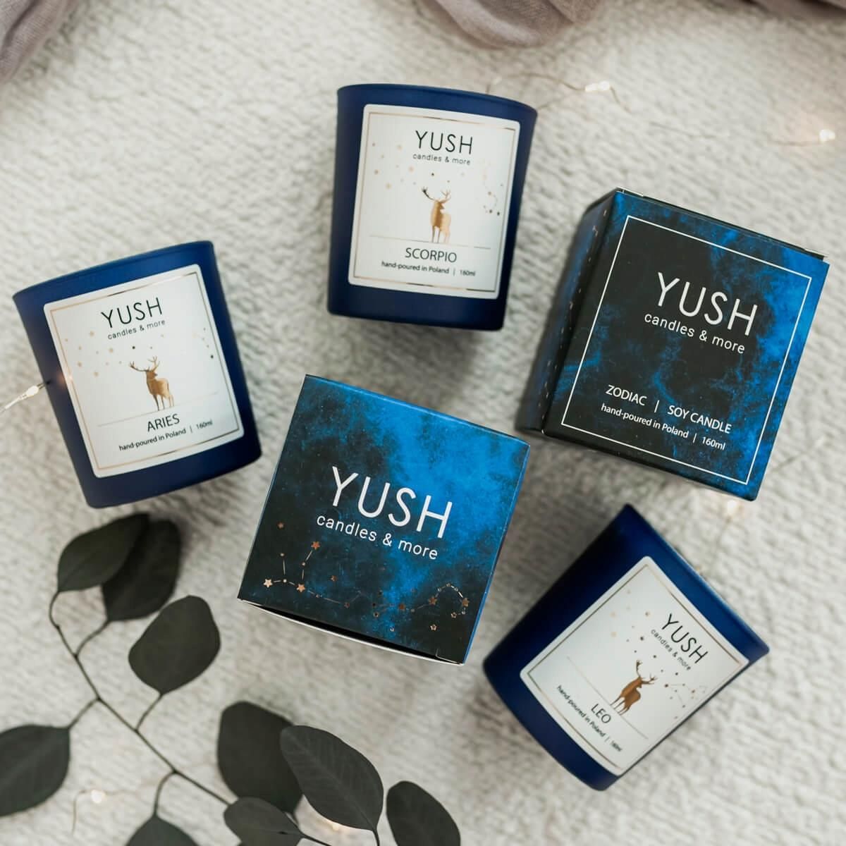 Świeca zapachowa Yush Zodiak Byk Zapach Lawenda - Opinie i atrakcyjne ceny na Ceneo.pl