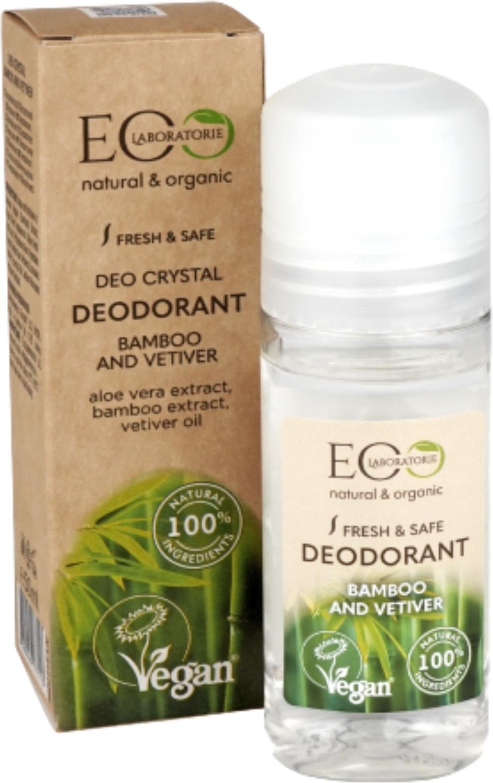 Ecolab Deo Crystal Dezodorant 100% Naturalny Ałunowy Bambus I Wetyweria ...