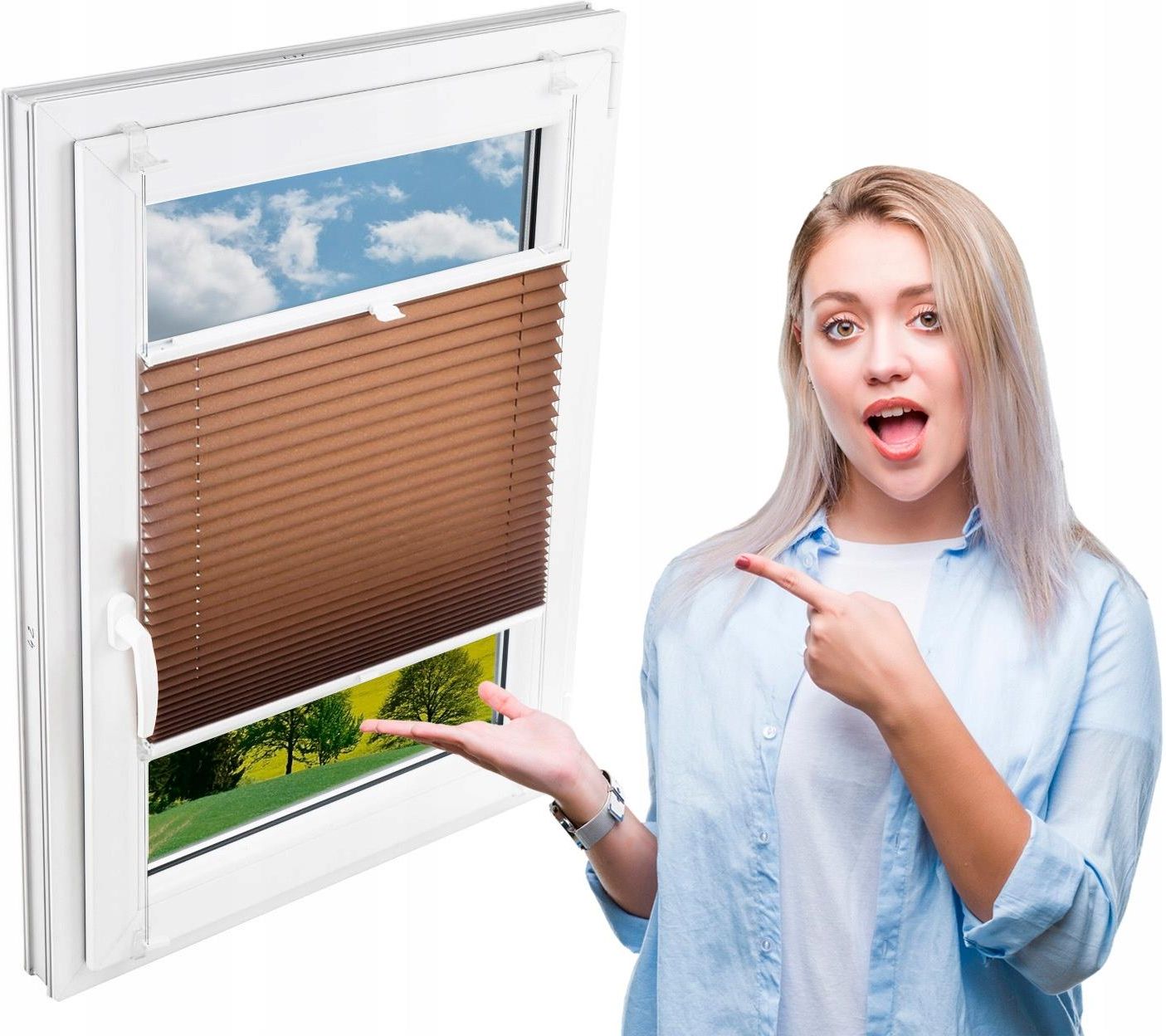 Plisa Bezinwazyjna rolety plisowane plisy 140/150 - Opinie i atrakcyjne ...