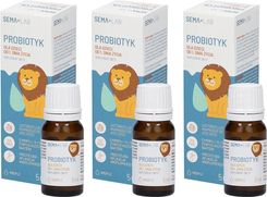 SEMA Lab Probiotyk dla dzieci od 1 dnia życia, krople 3x5ml - Opinie i ceny na Ceneo.pl