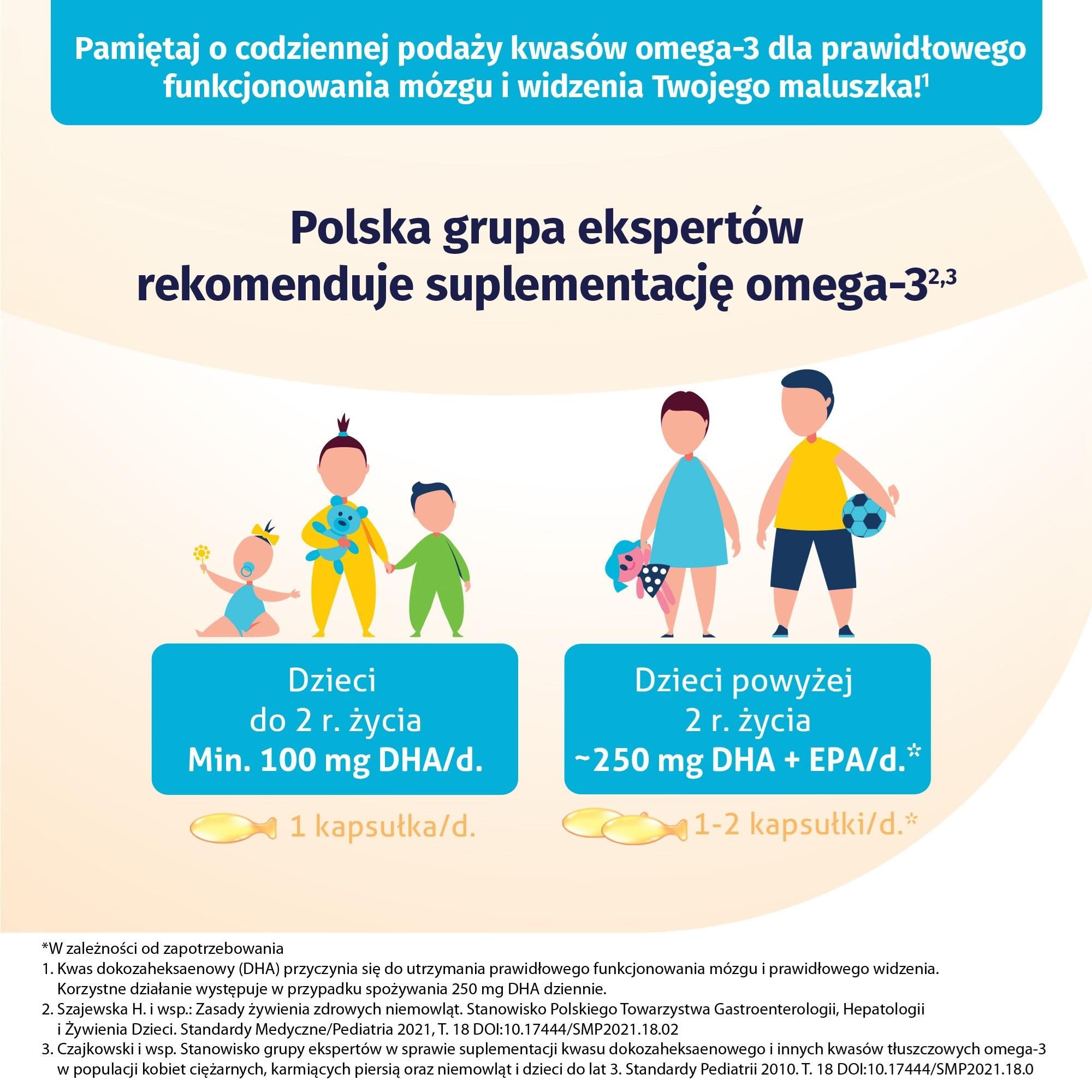 Naturell Omega 3 baby, 40 kaps. - Opinie i ceny na Ceneo.pl