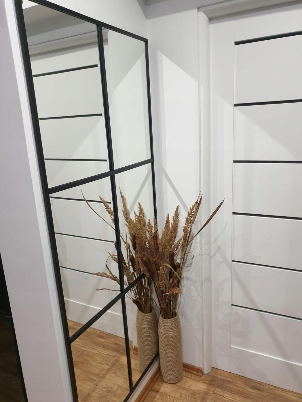 Lustro loft ze szprosami czarne 110x210 - Opinie i atrakcyjne ceny na ...