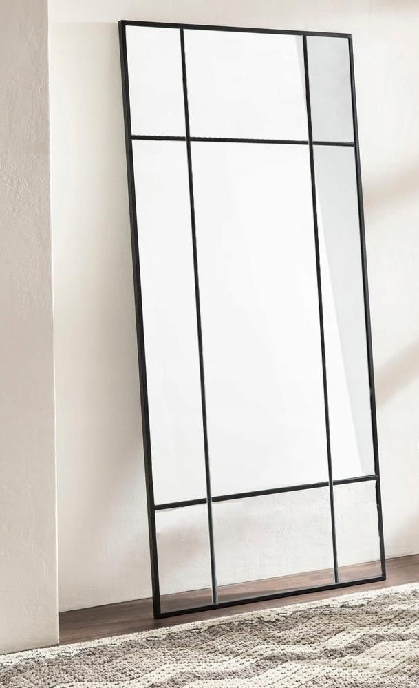 Lustro loft ze szprosami czarne Roland 70x170 - Opinie i atrakcyjne ...