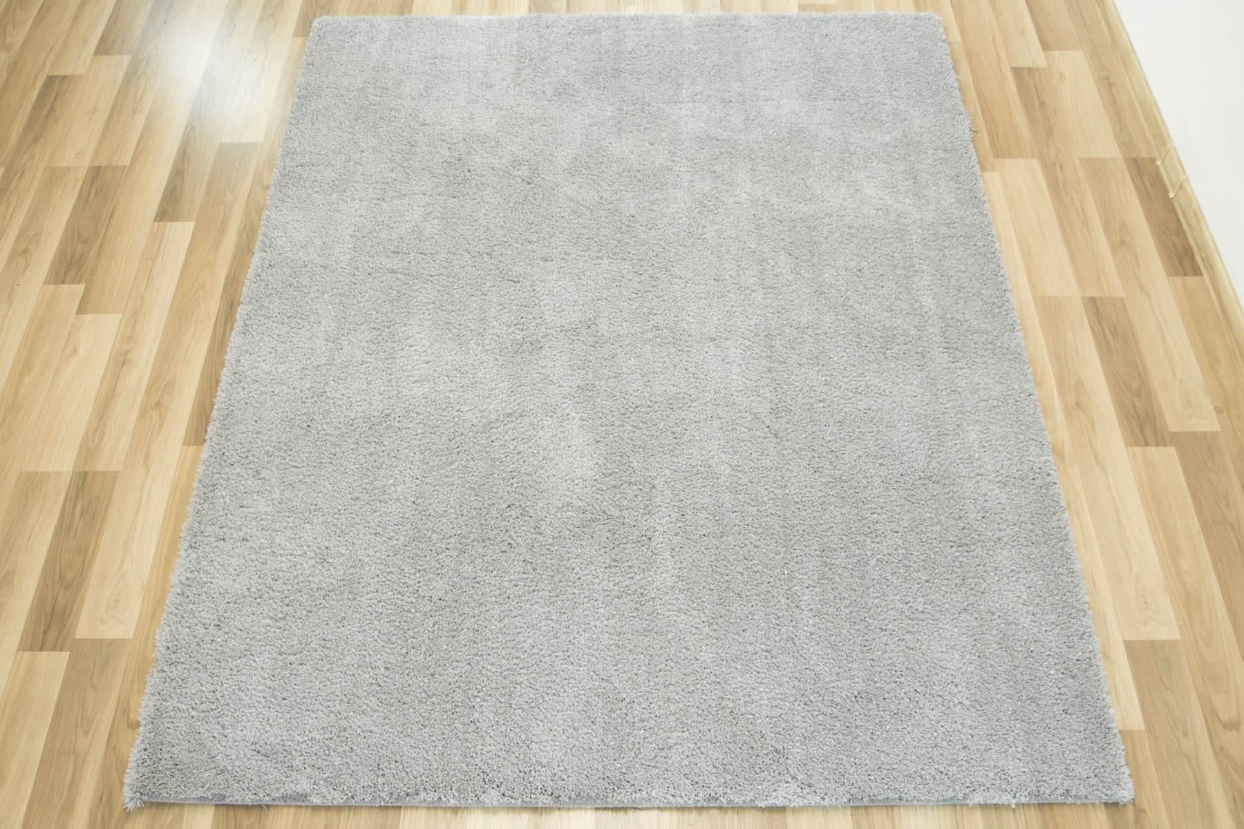 150x200 cm Dywan Shaggy Szary Na Filcu Do Salonu - Opinie i atrakcyjne ...