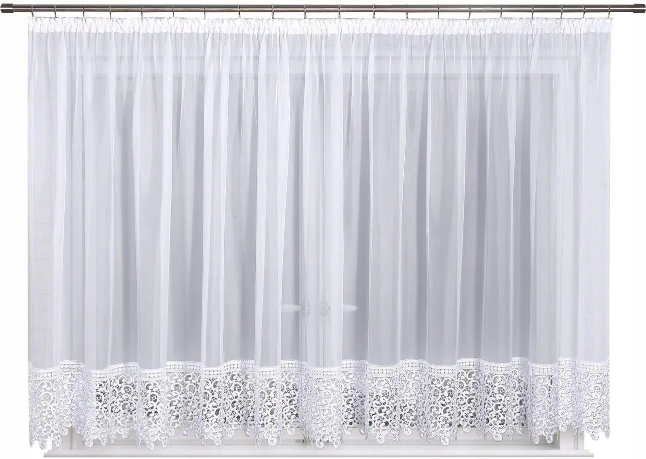 Firana Firany 500 x 130 CM Woal Gipiura - Opinie i atrakcyjne ceny na ...