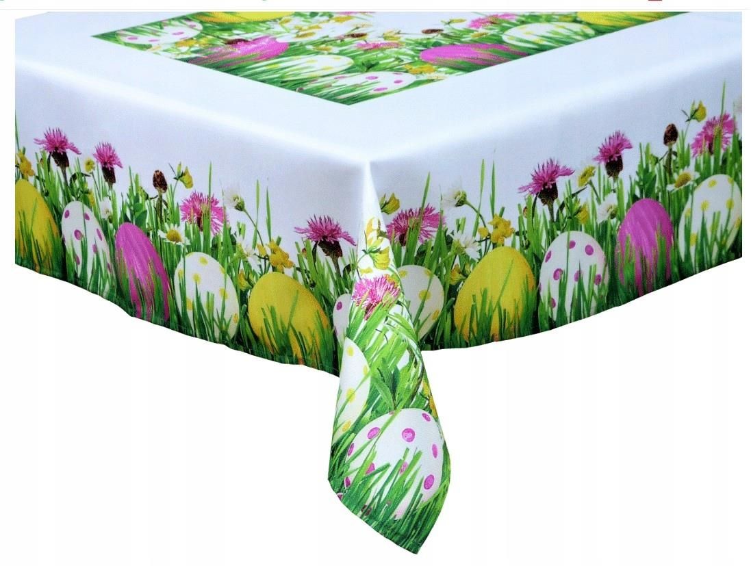 Obrus Wielkanocny Na Wielkanoc 130X180 CM - Opinie i atrakcyjne ceny na Ceneo.pl