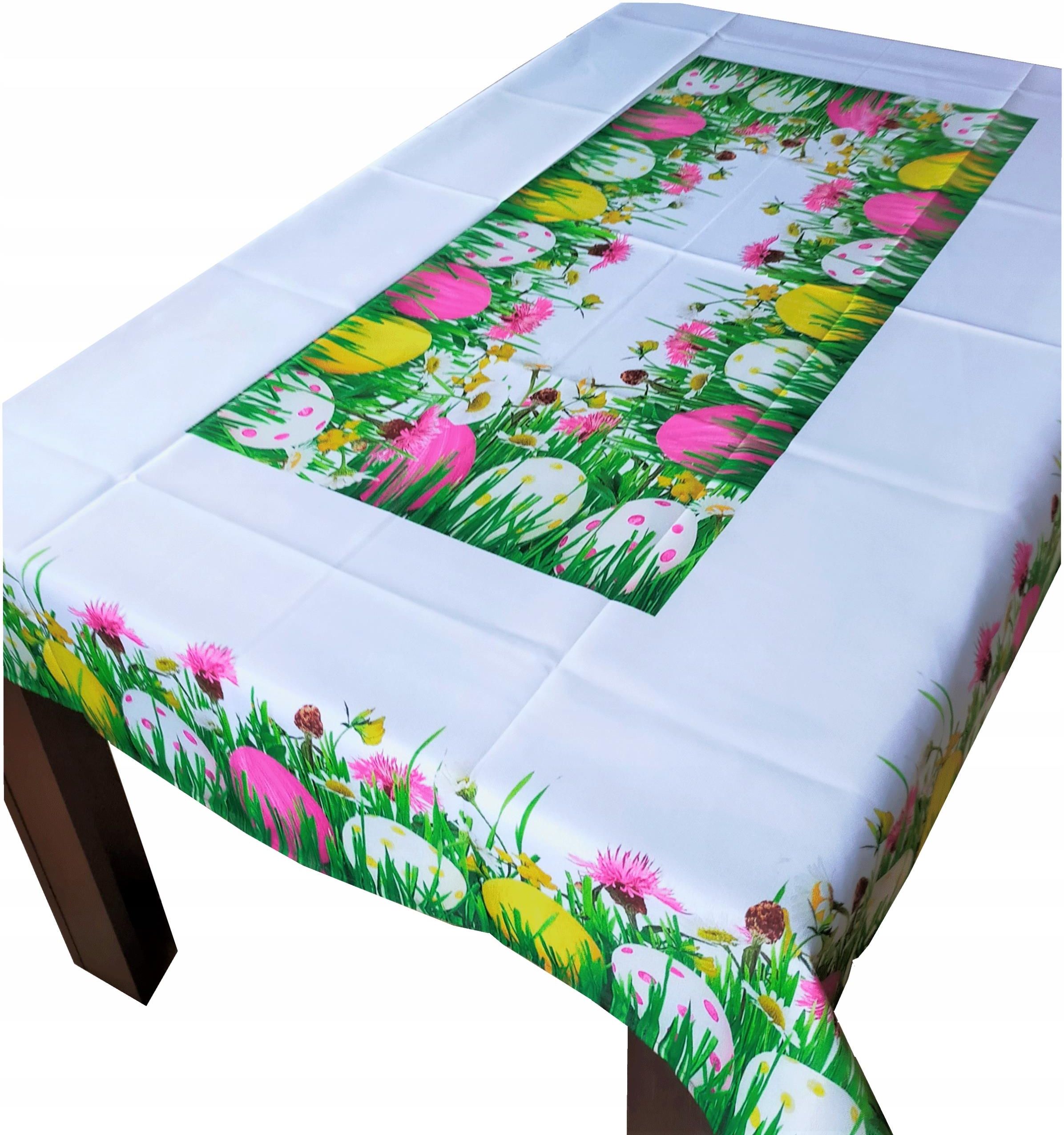 Obrus Wielkanocny Na Wielkanoc 130X180 CM - Opinie i atrakcyjne ceny na Ceneo.pl