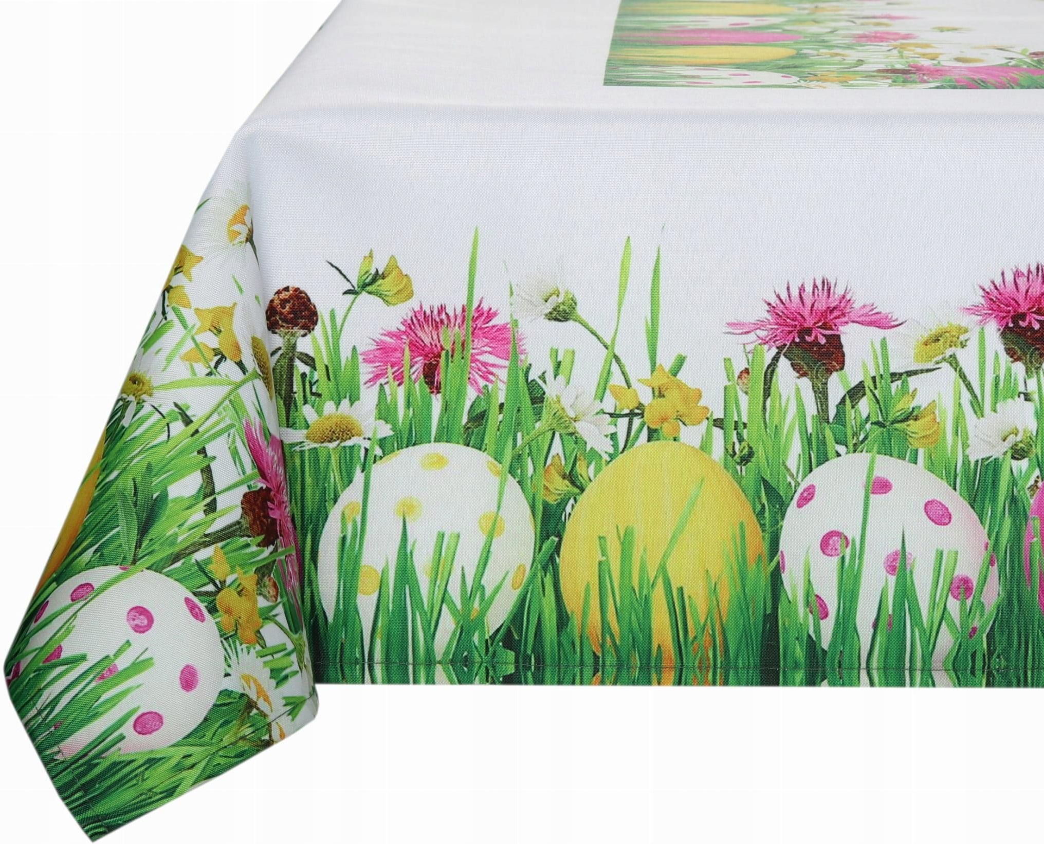 Obrus Wielkanocny 140x220 Kolorowy Pisanki - Opinie i atrakcyjne ceny na Ceneo.pl