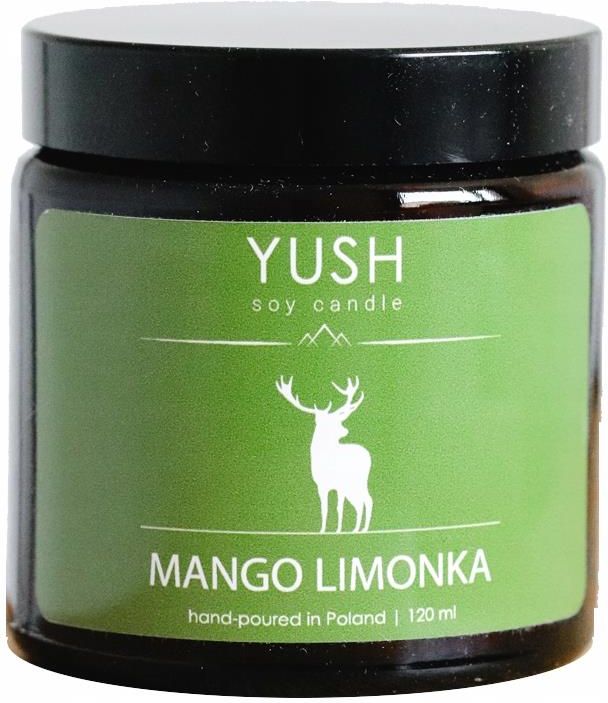 Świeca Sojowa Yush Mango Limonka Zapachowa 100% - Opinie i atrakcyjne ...