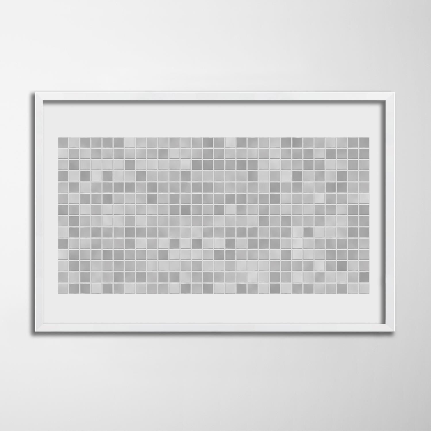 Foto obraz w ramie na ścianę Wzór kratka 30x20 cm - Opinie i atrakcyjne ...
