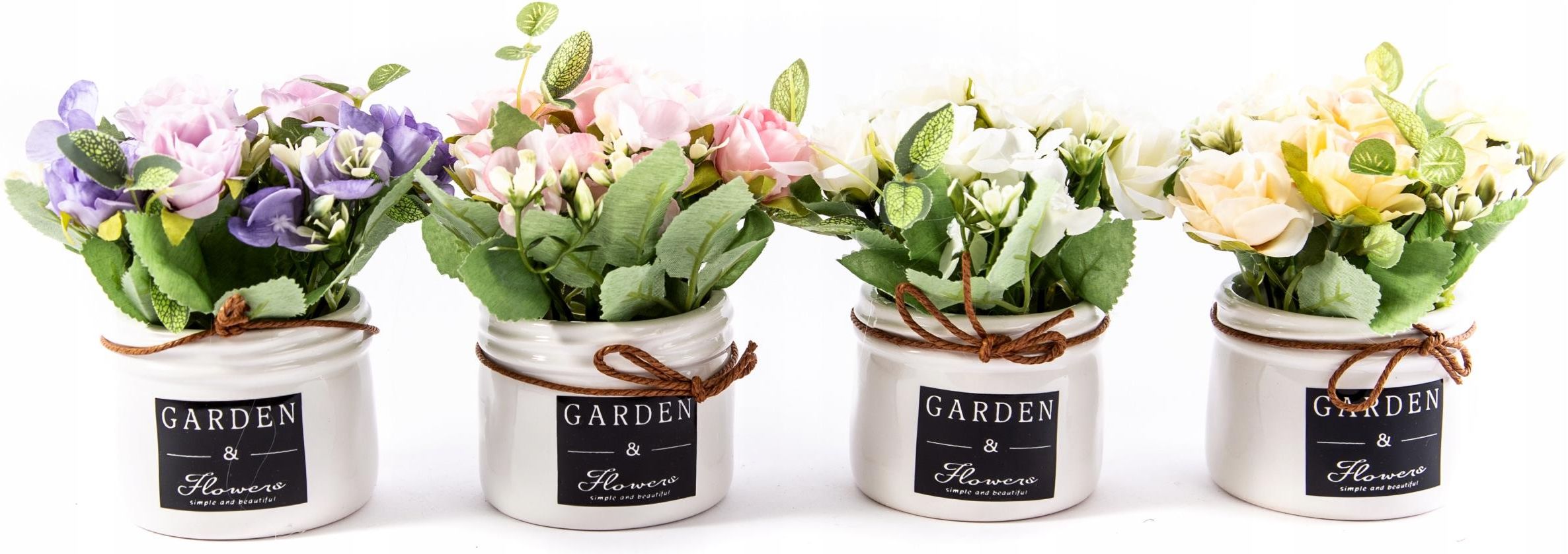 Kwiatek W Doniczce Sztuczny Bukiet Różne - Opinie i atrakcyjne ceny na ...