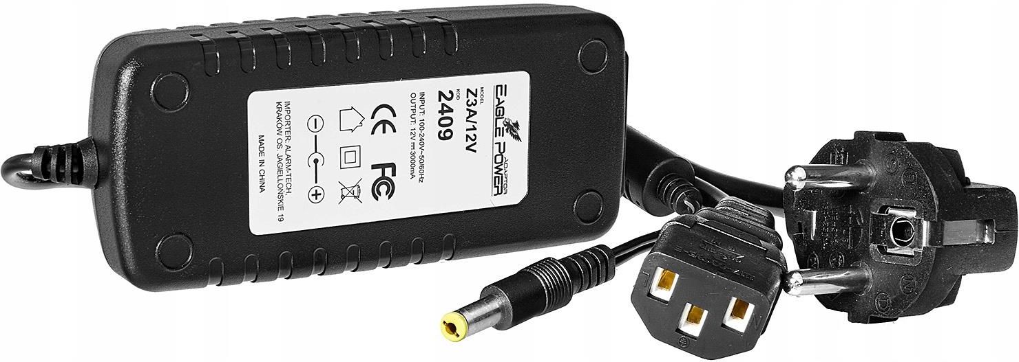 Eaglepower Zasilacz Stabilizowany Impulsowy Z3A/12V 2409 - Opinie i ...