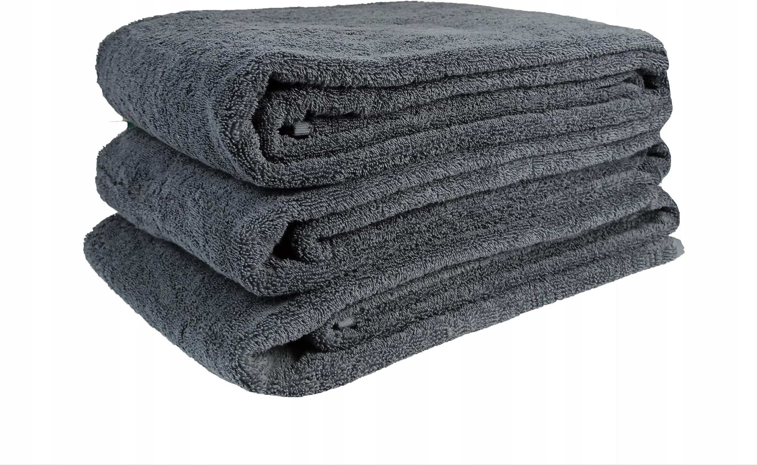 Duży Ręcznik 90X220Cm Do Sauny Spa Masażu Antracyt - Opinie i ...