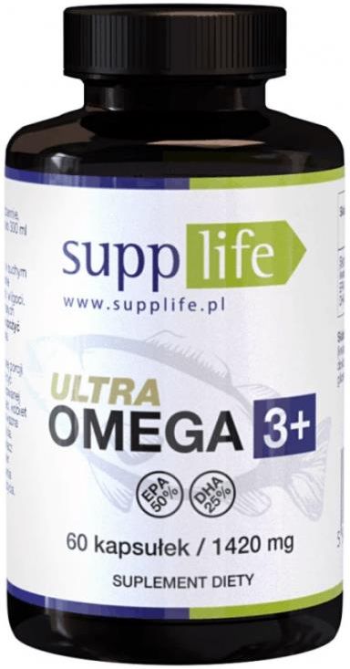 Supplife Ultra Omega 3+ 60kaps. - Opinie i ceny na Ceneo.pl