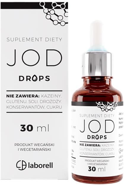 Laborell Jod Drops 30ml - Opinie i ceny na Ceneo.pl