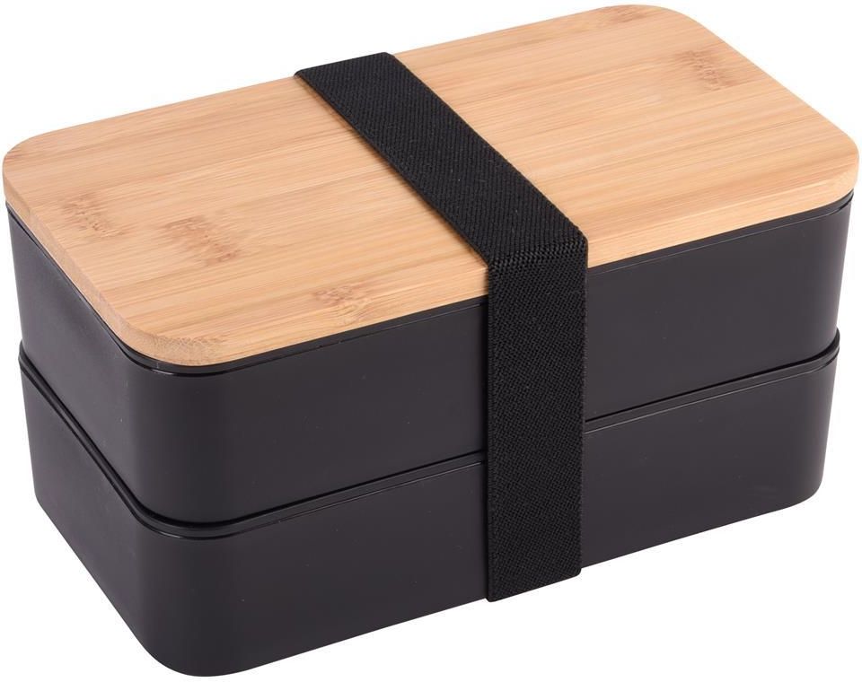 Upominkarnia Lunch Box Double Level Czarny - Opinie i atrakcyjne ceny ...